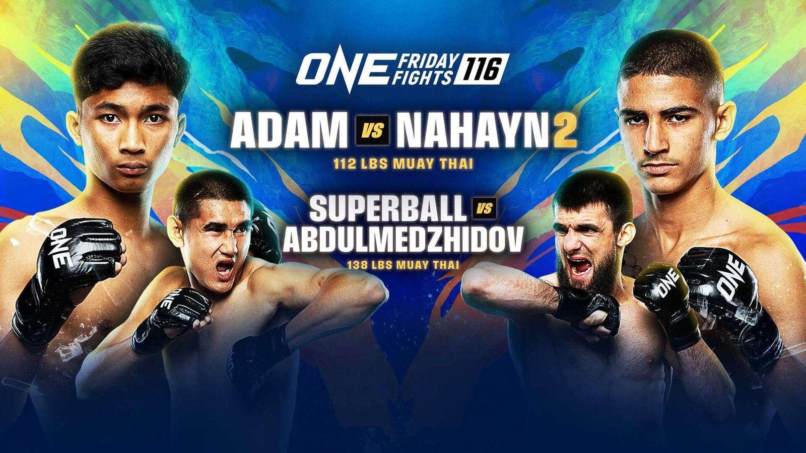 ONE Friday Fights 116: Adam Sor Dechapan vs Nahyan Mohammed - Official Replay - TrillerTV