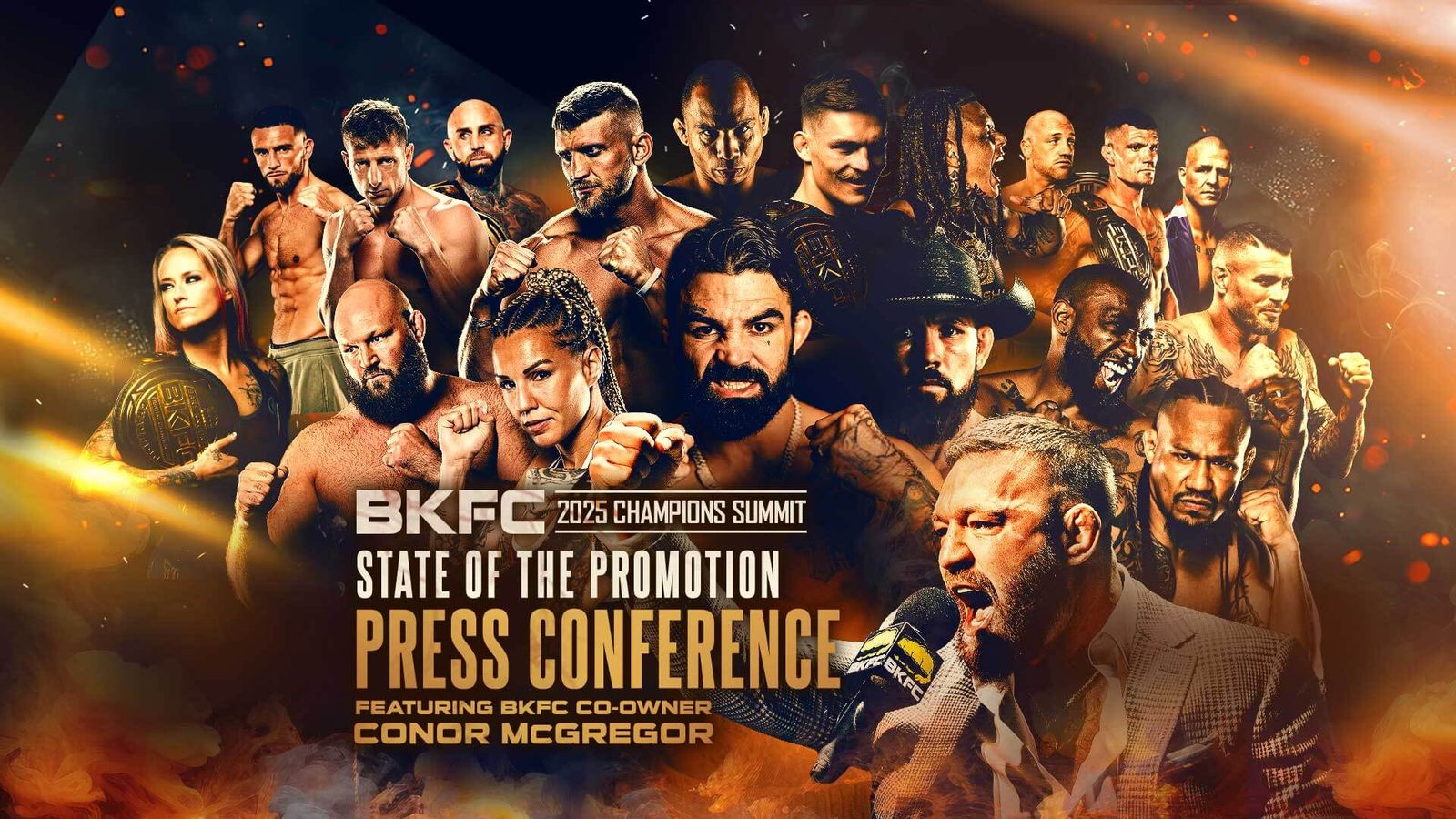 BKFC Champions Summit 2025: State Of The Promotion - Press Conference - Official Free Replay ...