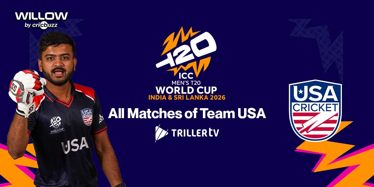 Cricket Live Streams - TrillerTV